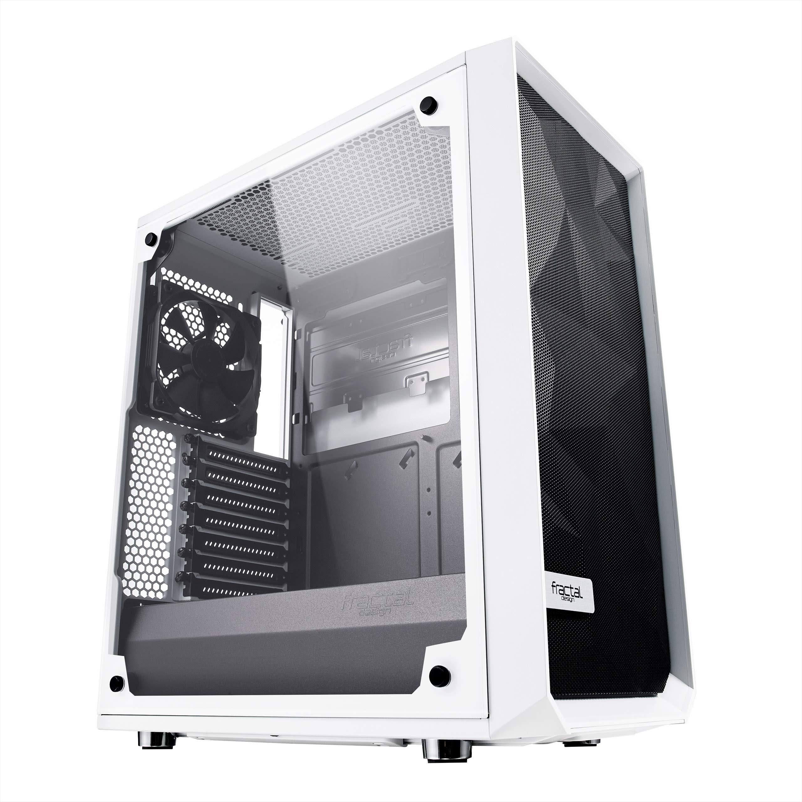 Fractal Design Meshify C White TG Case - Ritoyou