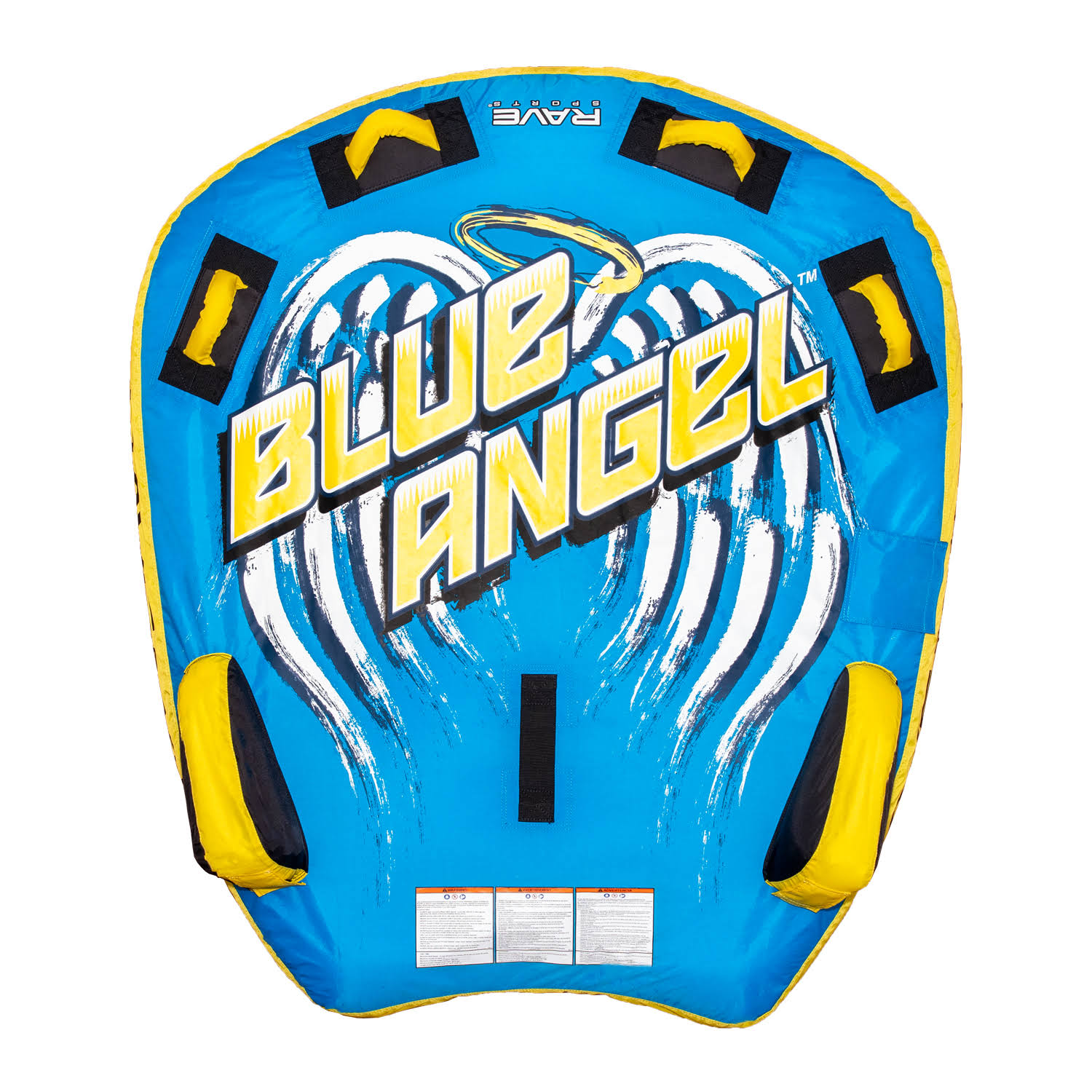 Rave Sports Blue Angel Inflatable 2 Person Rider Towable Boat Water ...