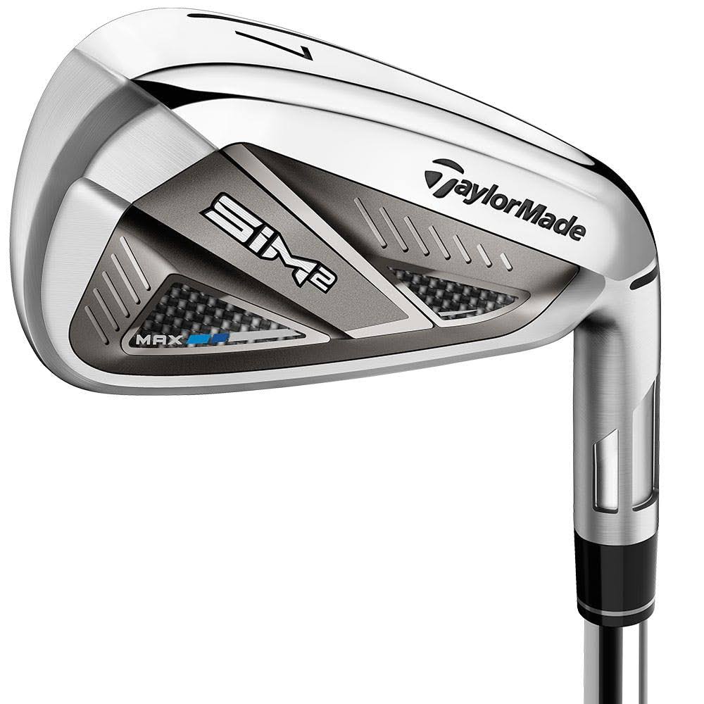 TaylorMade Ladies SIM2 Max Iron Set - 7 Piece 5-PW,SW Aldila NV Ladies - Ritoyou