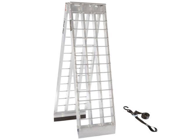 120x22 Single Runner Folding Aluminum Motorcycle Ramp - Ritoyou