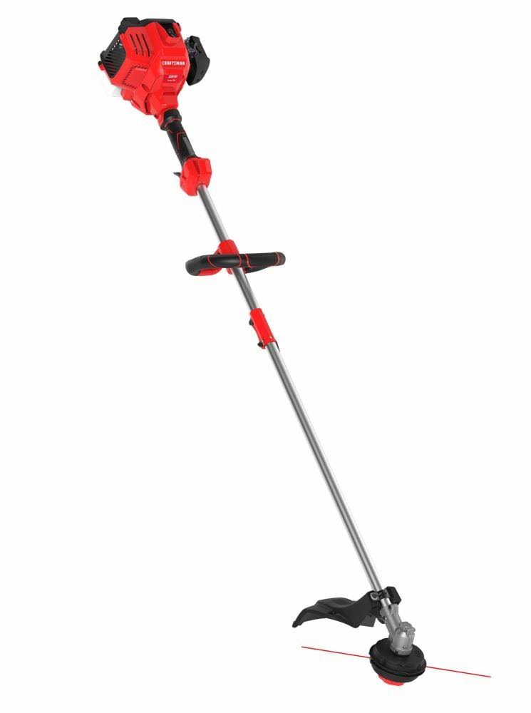 Craftsman WS2400 27-cc 2-Cycle 18-in Straight Shaft GAS String Trimmer ...