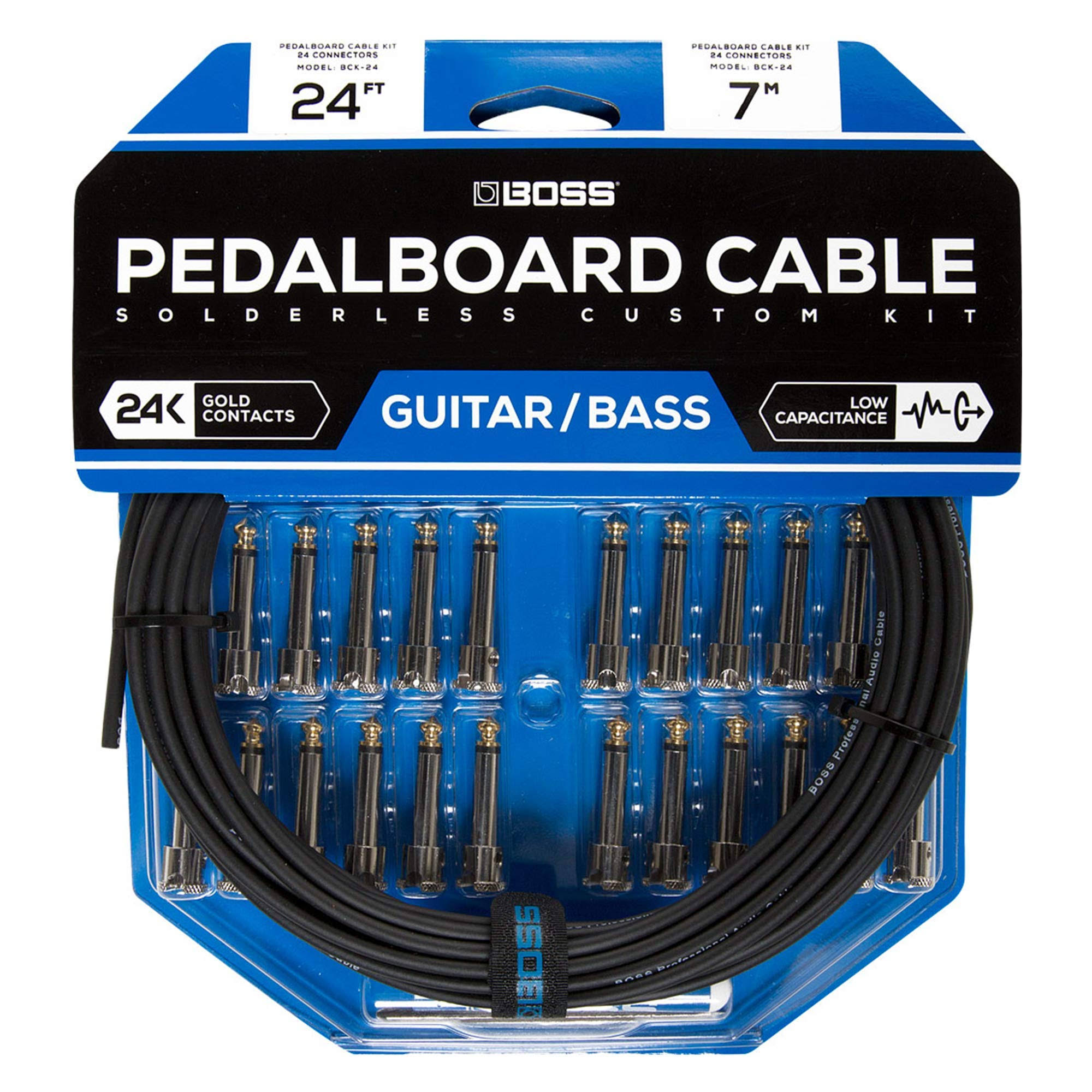 Boss BCK-24 Solderless Pedal Board Cable Kit - Ritoyou
