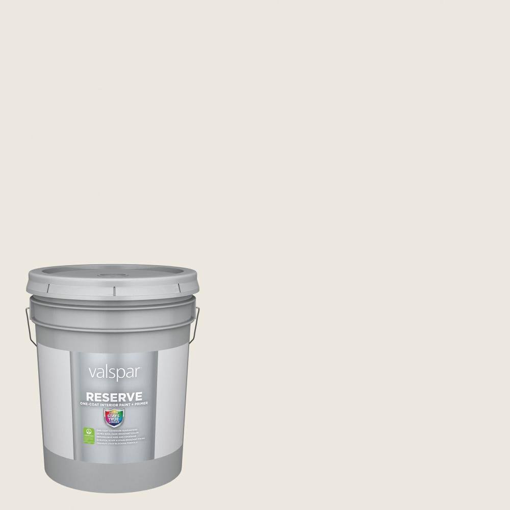 Valspar Reserve Eggshell Alabaster Hgsw4031 Interior Paint (5-Gallon ...