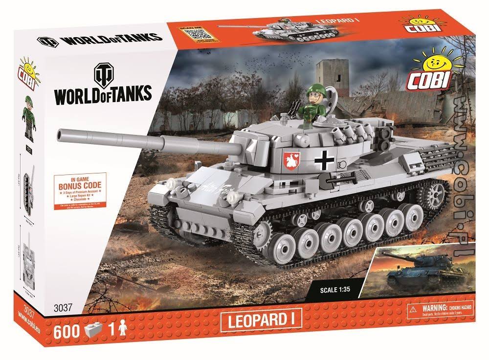 Cobi World of Tanks Leopard I Tank - Ritoyou