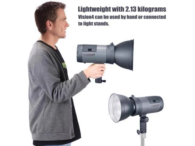 Neewer Battery Powered (700 Full Power Flashes) Outdoor Studio Flash Strobe with 2.4G System ...