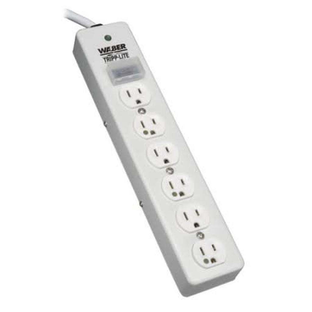 Tripp Lite 10-Inch Hospital-Grade Surge Protector with 6 Outlets ...