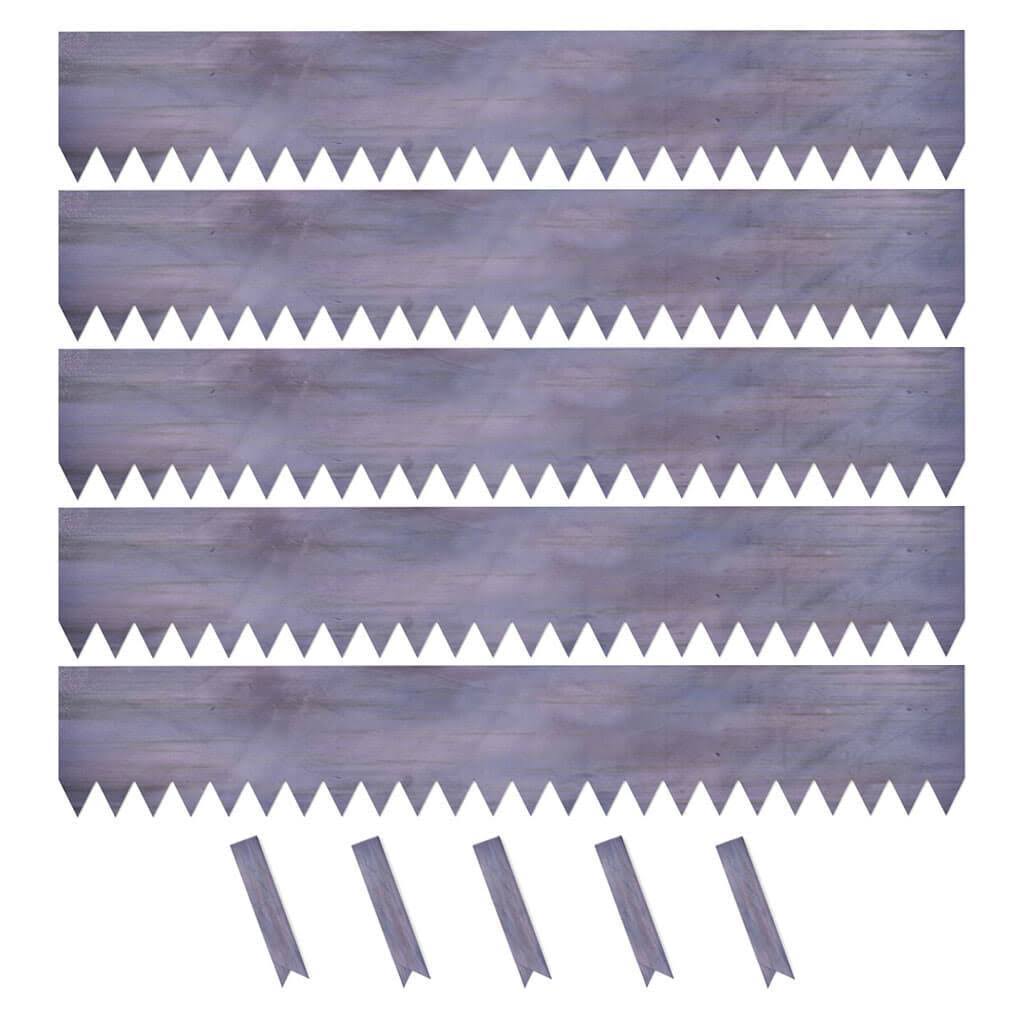 Edge Right 4 ft. x 14-Gauge x 8 in. Cor-Ten Steel Landscape Edging (5 ...