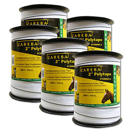 Zareba 2 inch Poly Tape - 2,500 Feet - Ritoyou