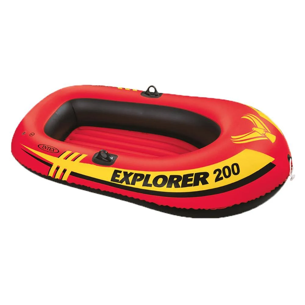 Intex Explorer 200 Inflatable Two Person Raft Boat Set - Ritoyou