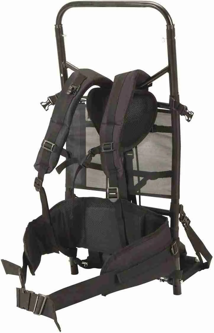 Stansport 574F Deluxe Freighter Aluminum Pack Frame - Black - Ritoyou