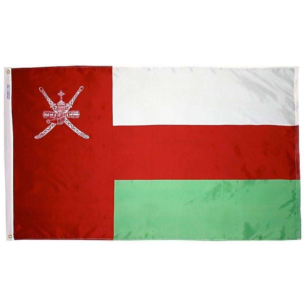 Flagline Oman - 2&x3& Nylon Flag - Ritoyou