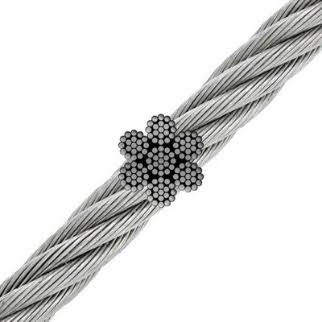 7x19 | Galvanized Steel Wire Rope (Aircraft Cable) by U.S. Rigging ...