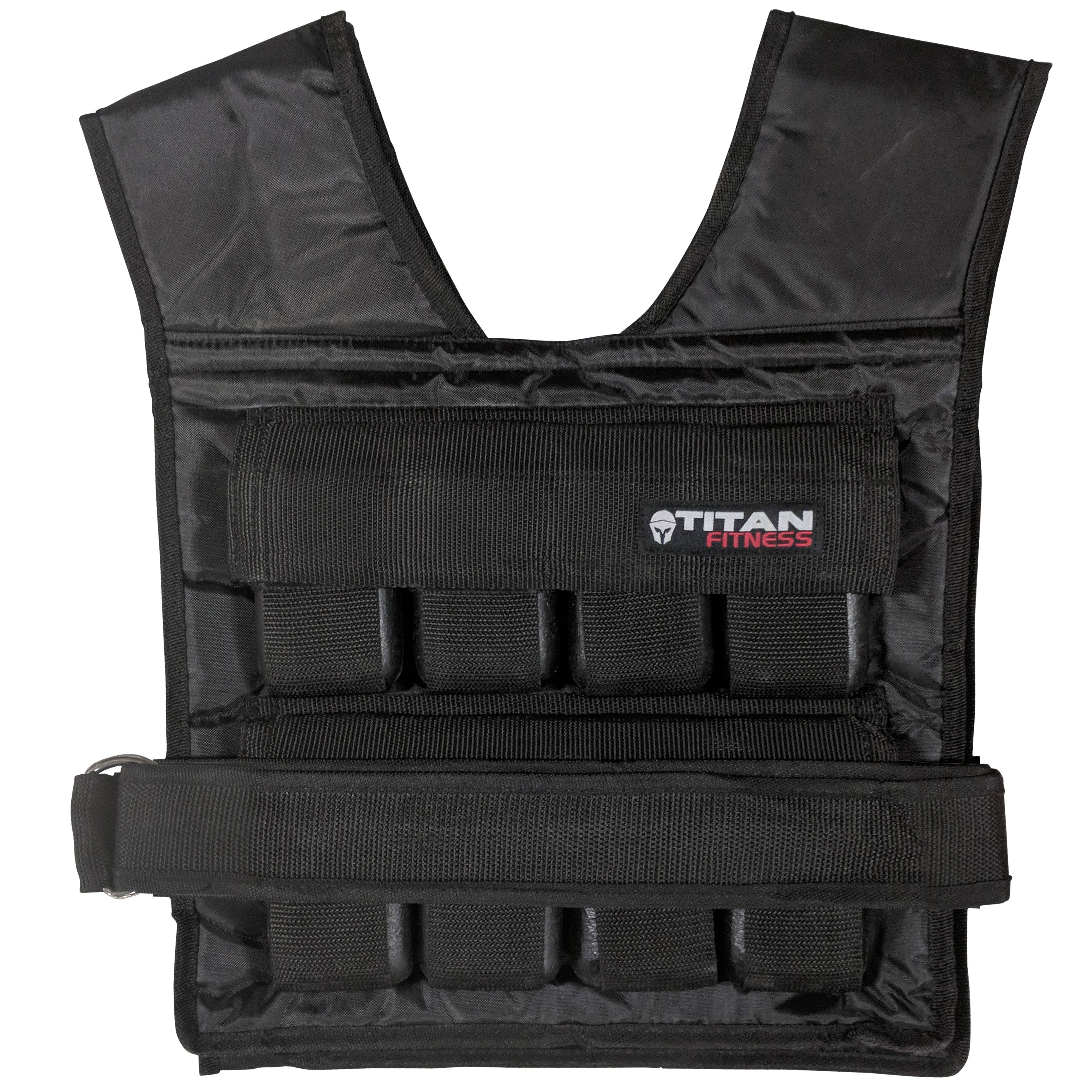Titan Fitness Adjustable Weighted Vest 40 lb - Ritoyou