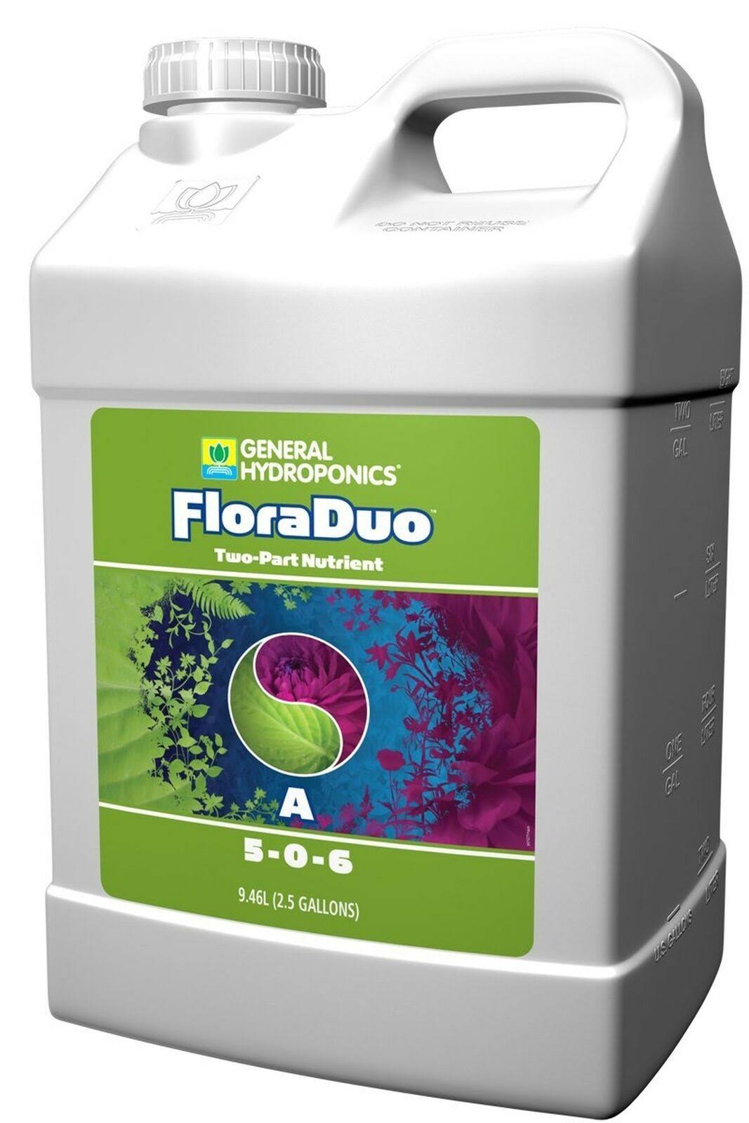 General Hydroponics FloraDuo A 2.5 Gal - Ritoyou