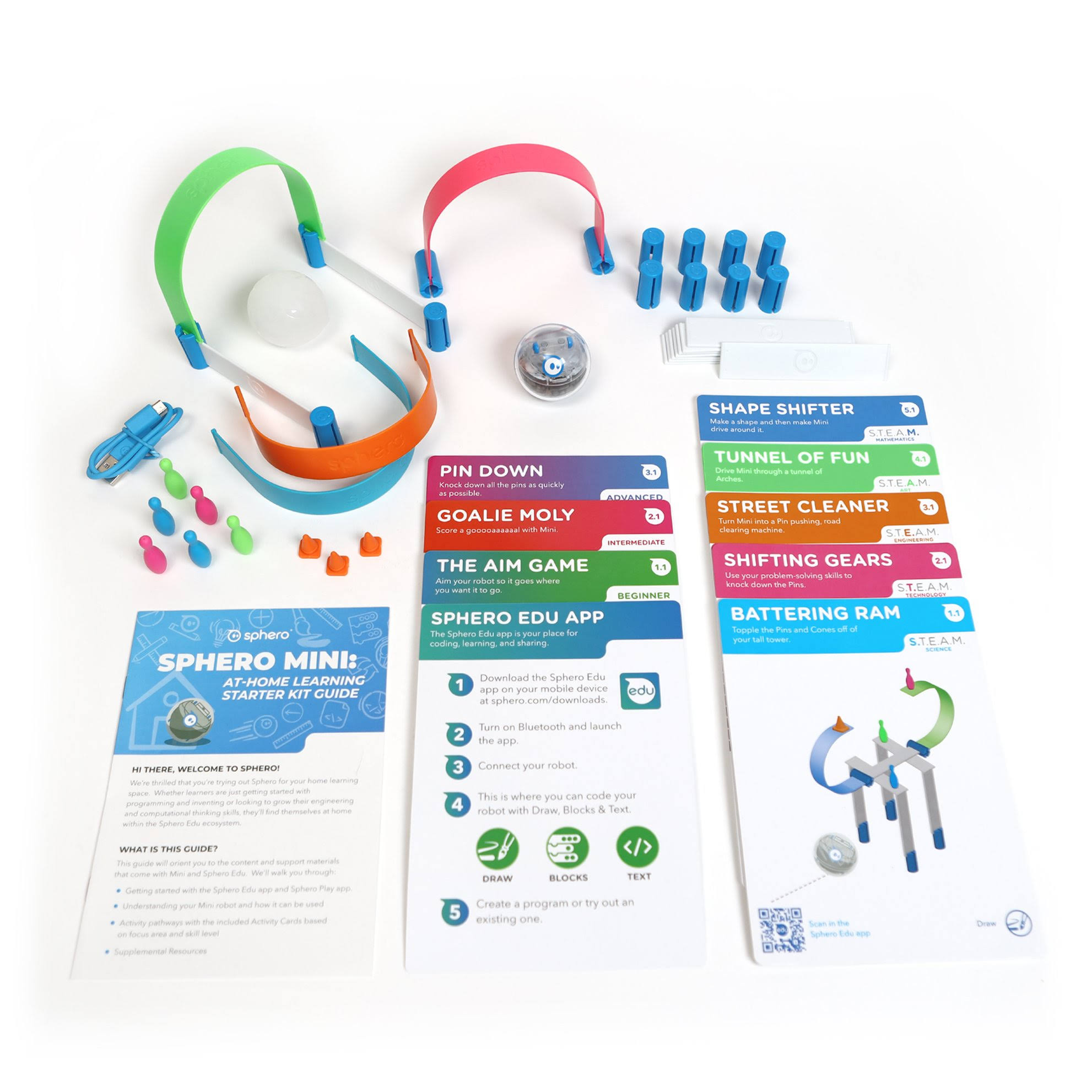 Sphero Mini At-Home Learning Starter Kit - Kids Coding Kit - Ritoyou