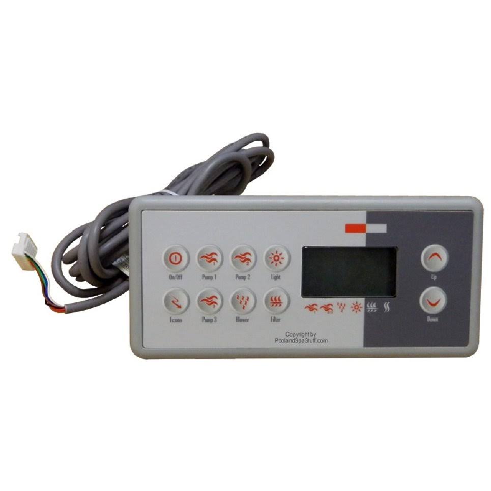 Gecko BDLTSC810K 10 Button Topside Control Panel - Ritoyou