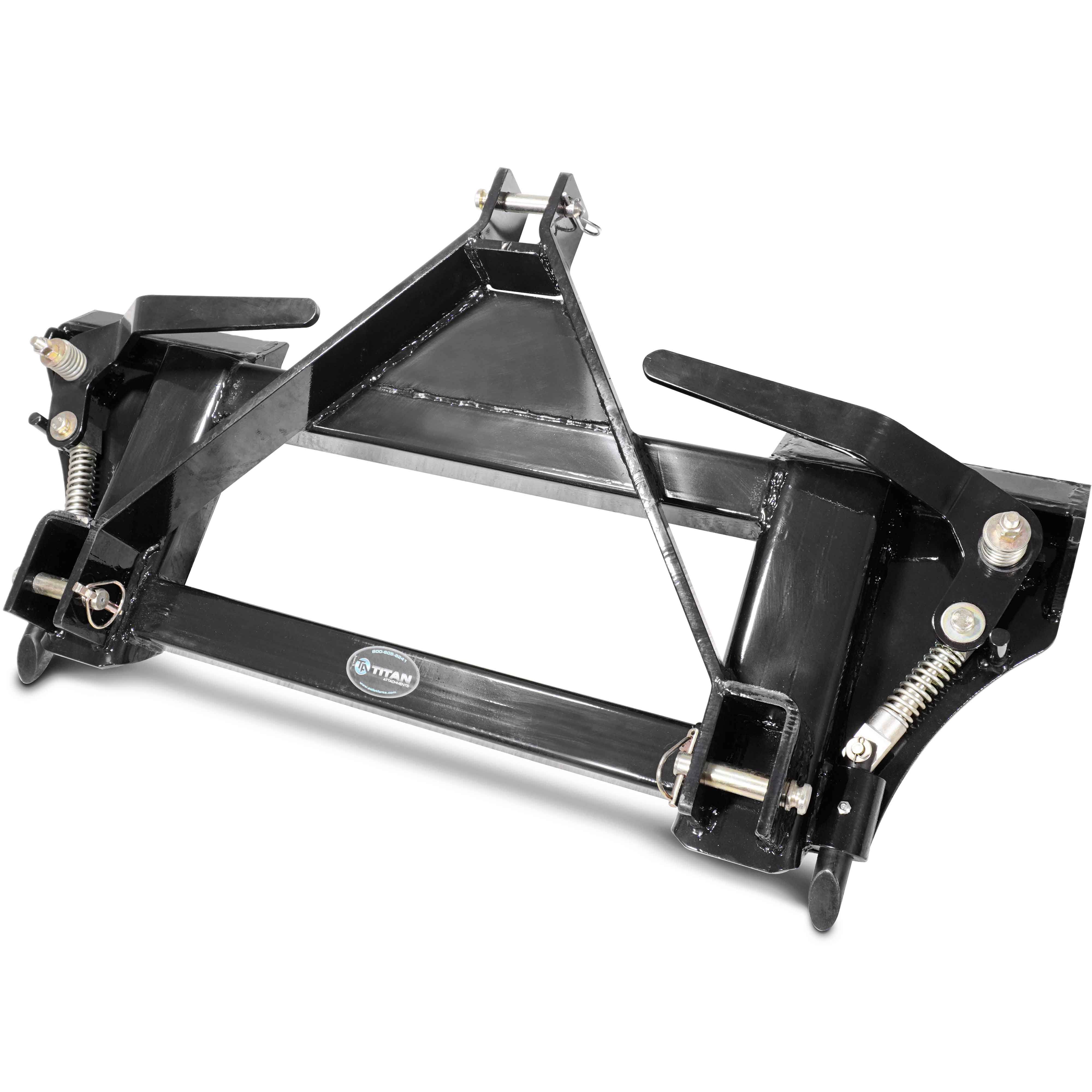 Titan Attachments 3 Point to Universal Quick Tach Adapter Skid Steer ...