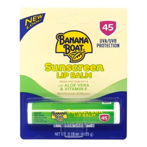 Banana Boat Lip Balm 45 .15Oz (24 Pack) - Ritoyou