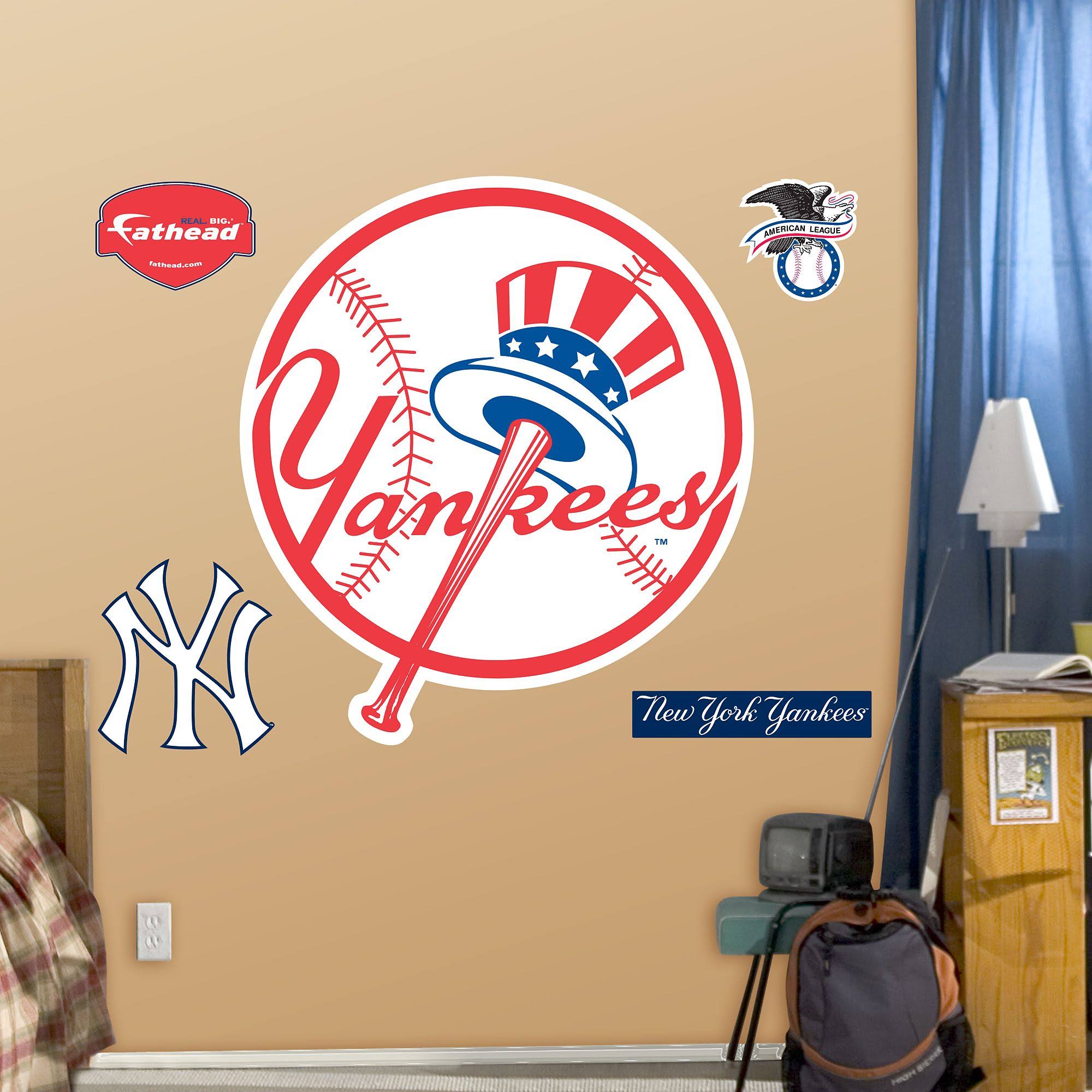 New York Yankees Circle Logo Fathead - Ritoyou