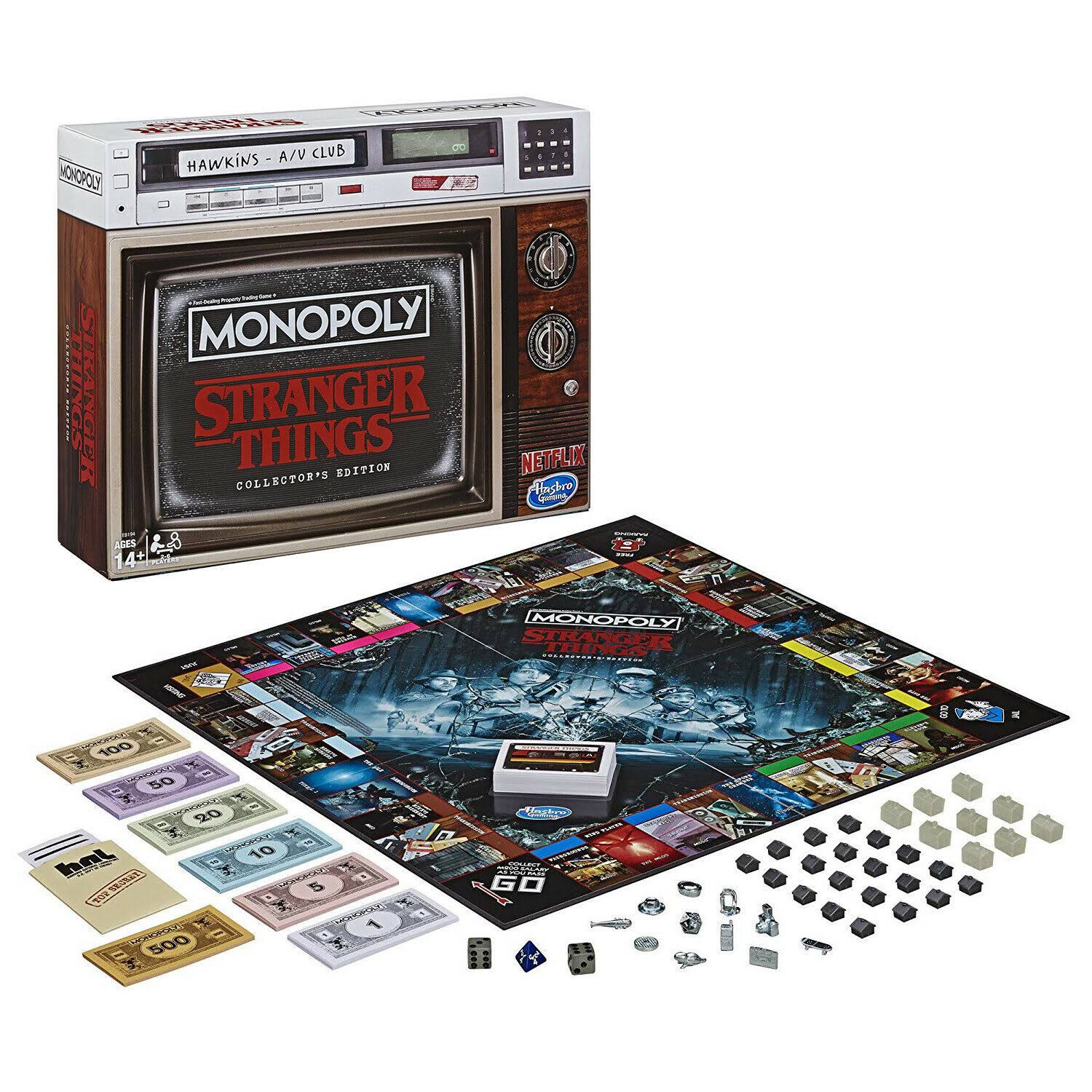 Stranger Things Collector&s Edition Monopoly Game - Ritoyou