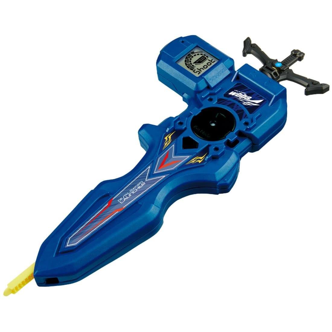 Beyblade Burst B - 93 Digital Sword Launcher Blue - Ritoyou