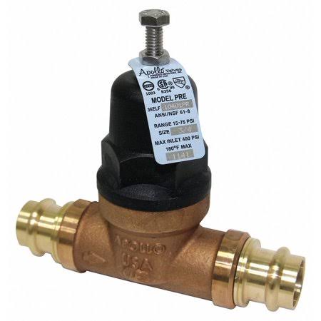 Apollo Water Pressure Reducing Valve, High Capacity Valve Type, Lead ...