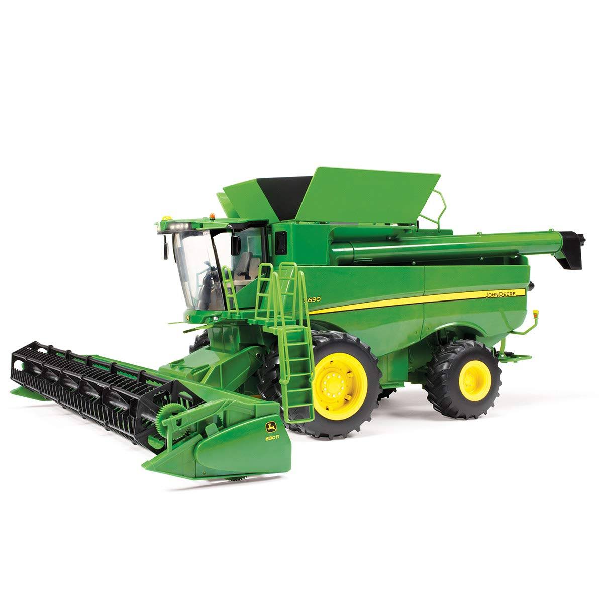 1:16 Big Farm John Deere S690 Combine with Corn and Draper Head 47101 ...