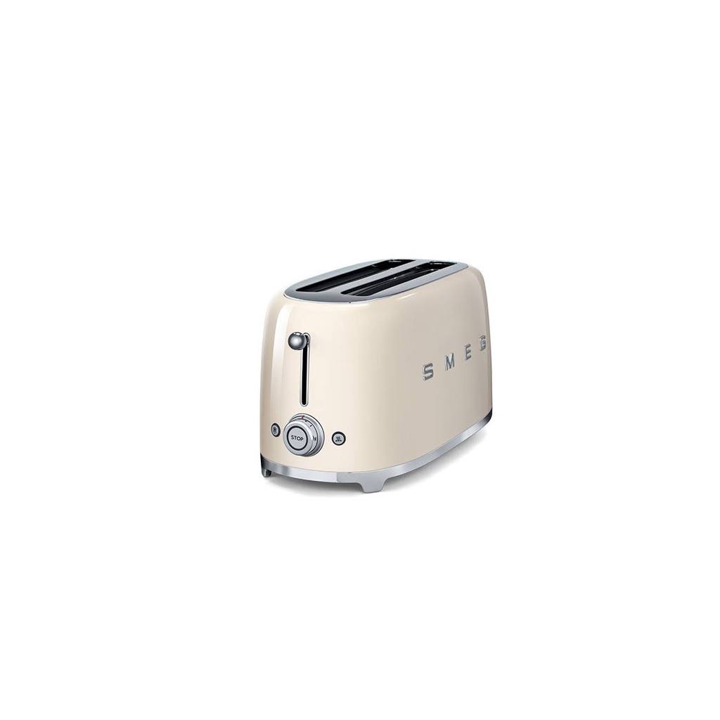 Smeg 4 Slice Toasters Cream - Ritoyou