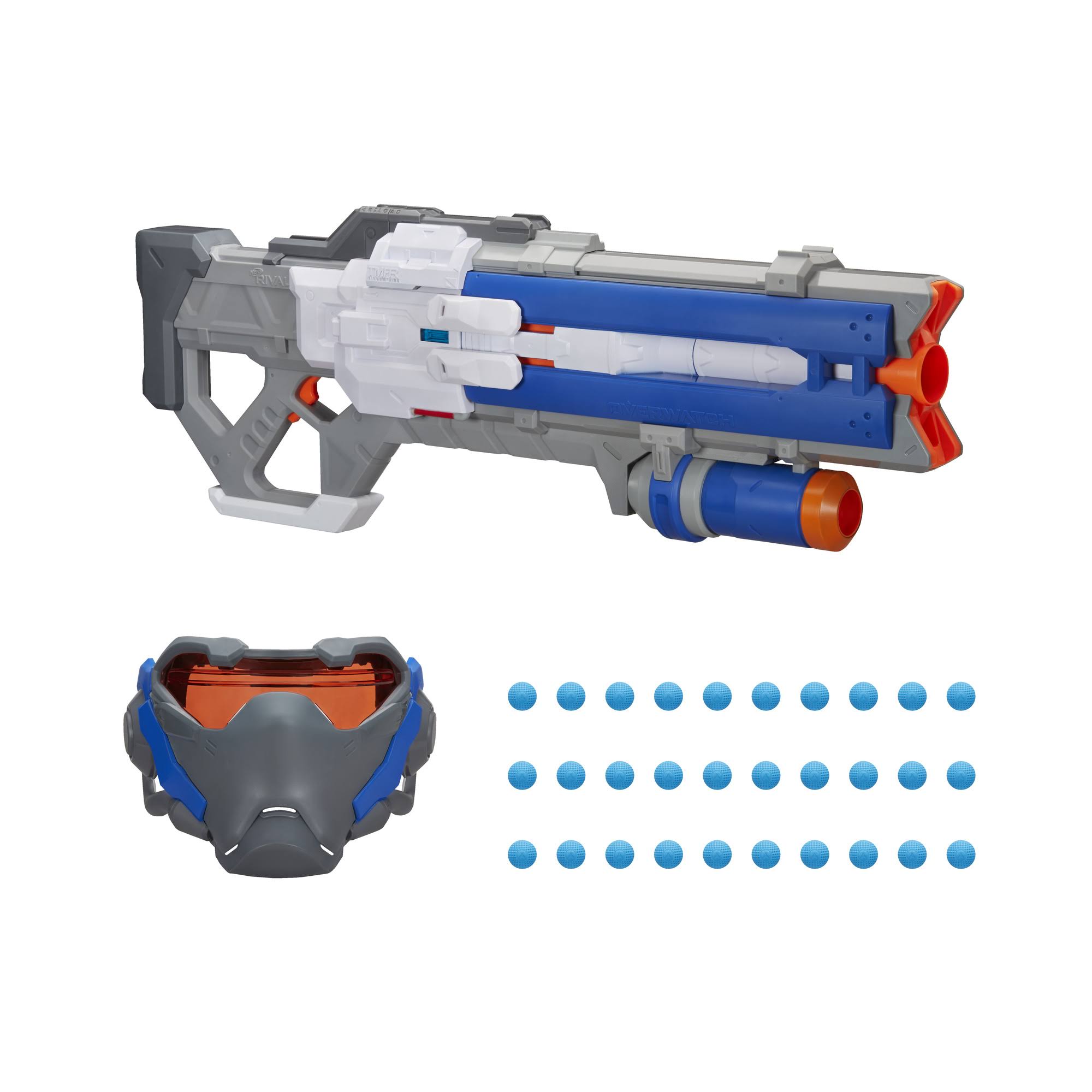 Overwatch Soldier 76 Nerf Rival Blaster and Targeting Visor - Ritoyou