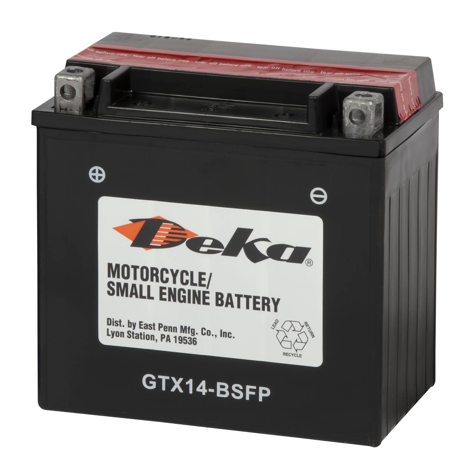 Deka Standard AGM 200 CCA 12 Volt Motorcycle/Small Engine Battery - Ritoyou