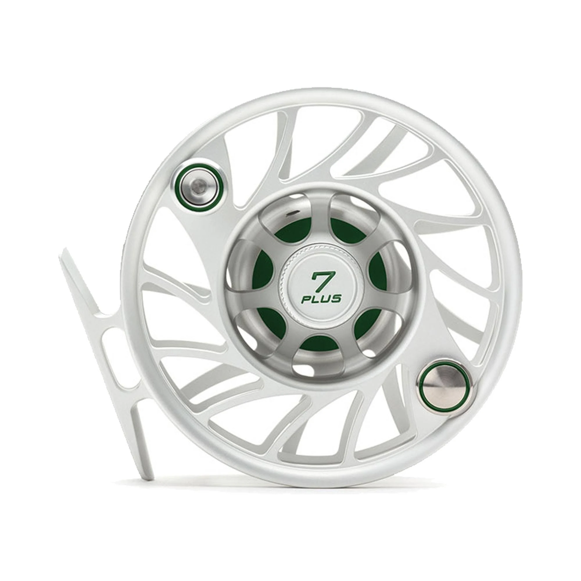 Hatch 7 Plus Gen 2 Finatic Fly Reel - Mid Arbor - Clear/Green - Ritoyou