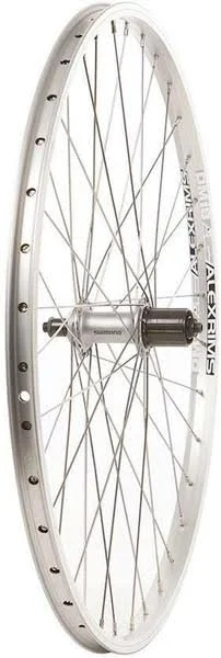 Wheel Shop, Rear 26&& Wheel, Alex Dm-18 Silver / Fh-rm70 Silver, 36 ...