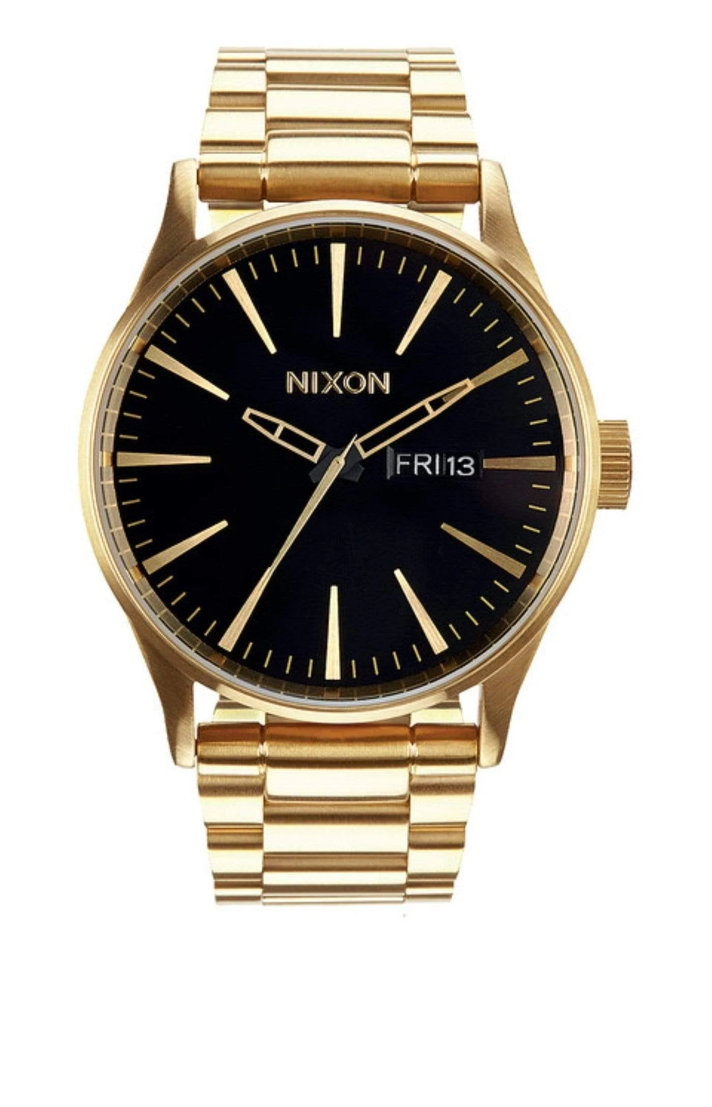 Nixon Sentry SS Watch - All Gold Black - Ritoyou