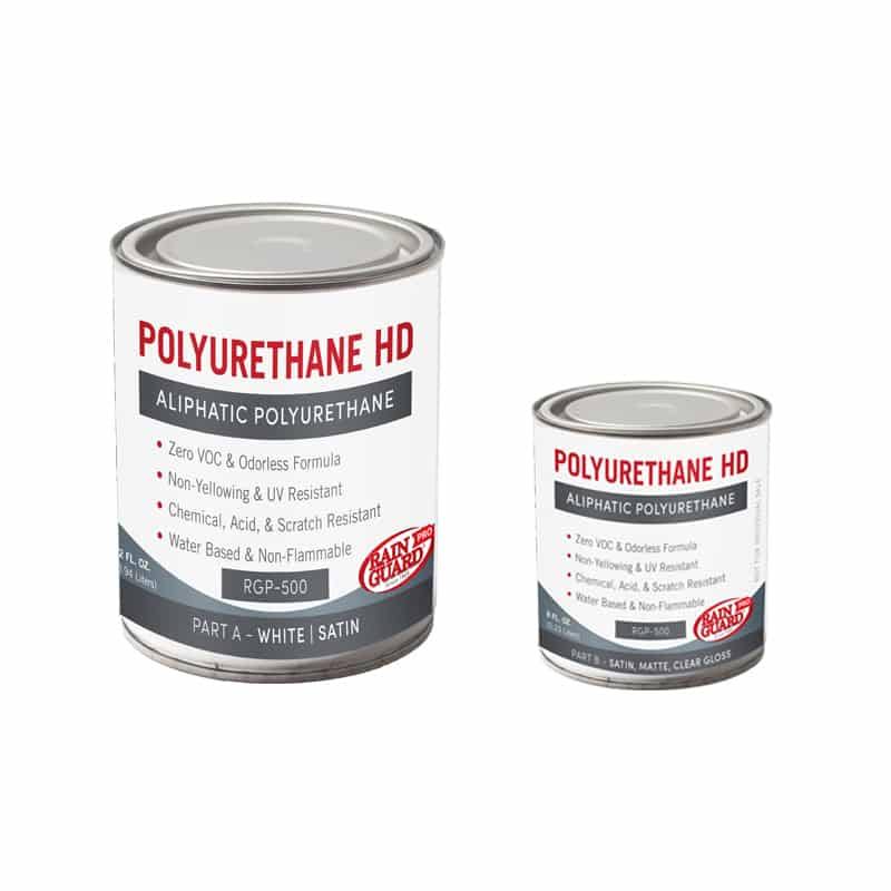 Polyurethane HD - Aliphatic Polyurethane 2K 1 Quart / White Satin - Ritoyou