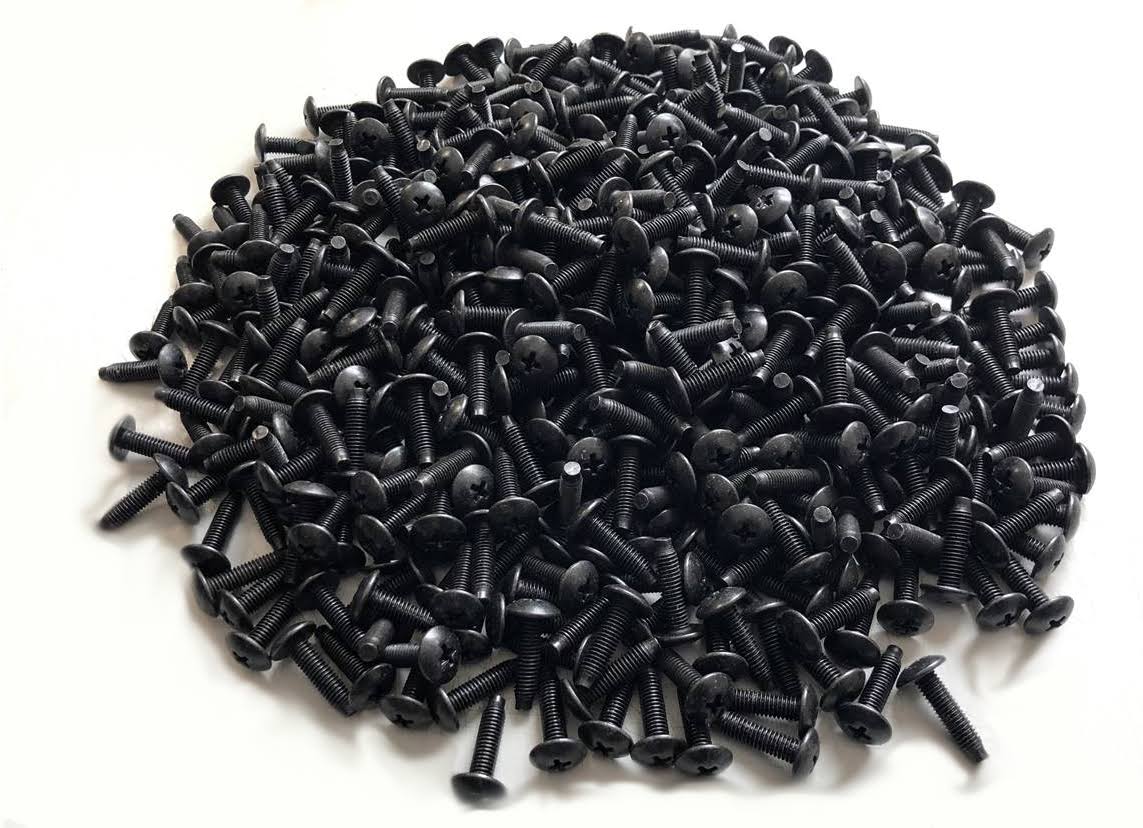 10-32 Pilot Point Rack Mount Screws 500 Pack - USA Made! - Ritoyou