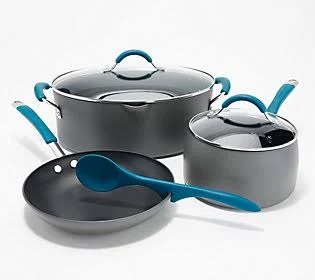 Rachael Ray 6-Piece Essentials Set with Lazy Tool ,Teal - Ritoyou