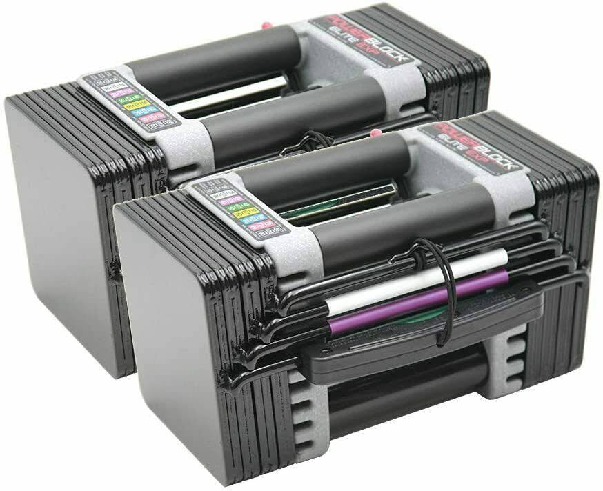 PowerBlock Elite EXP 50 lb. Expandable Dumbbell Set - Ritoyou