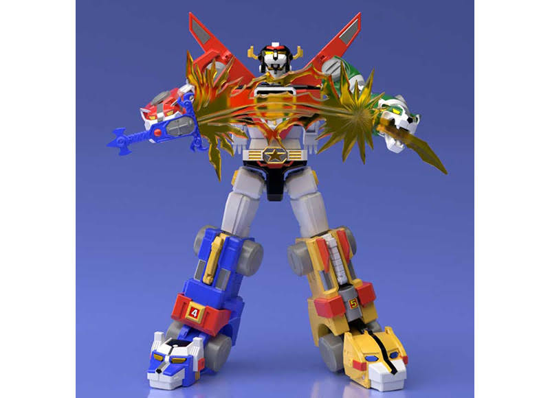 Voltron 2018 SDCC Exclusive Set Bandai Super Mini Pla Model Kit - Ritoyou