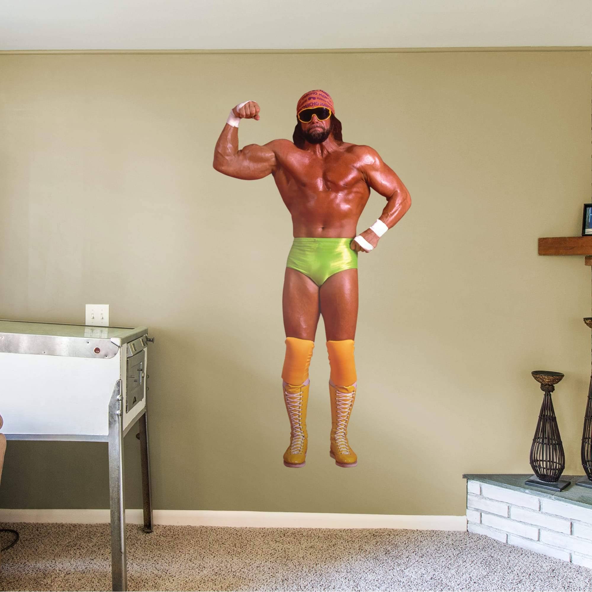 Fathead Macho Man Randy Savage - Life-Size Officially Licensed WWE ...