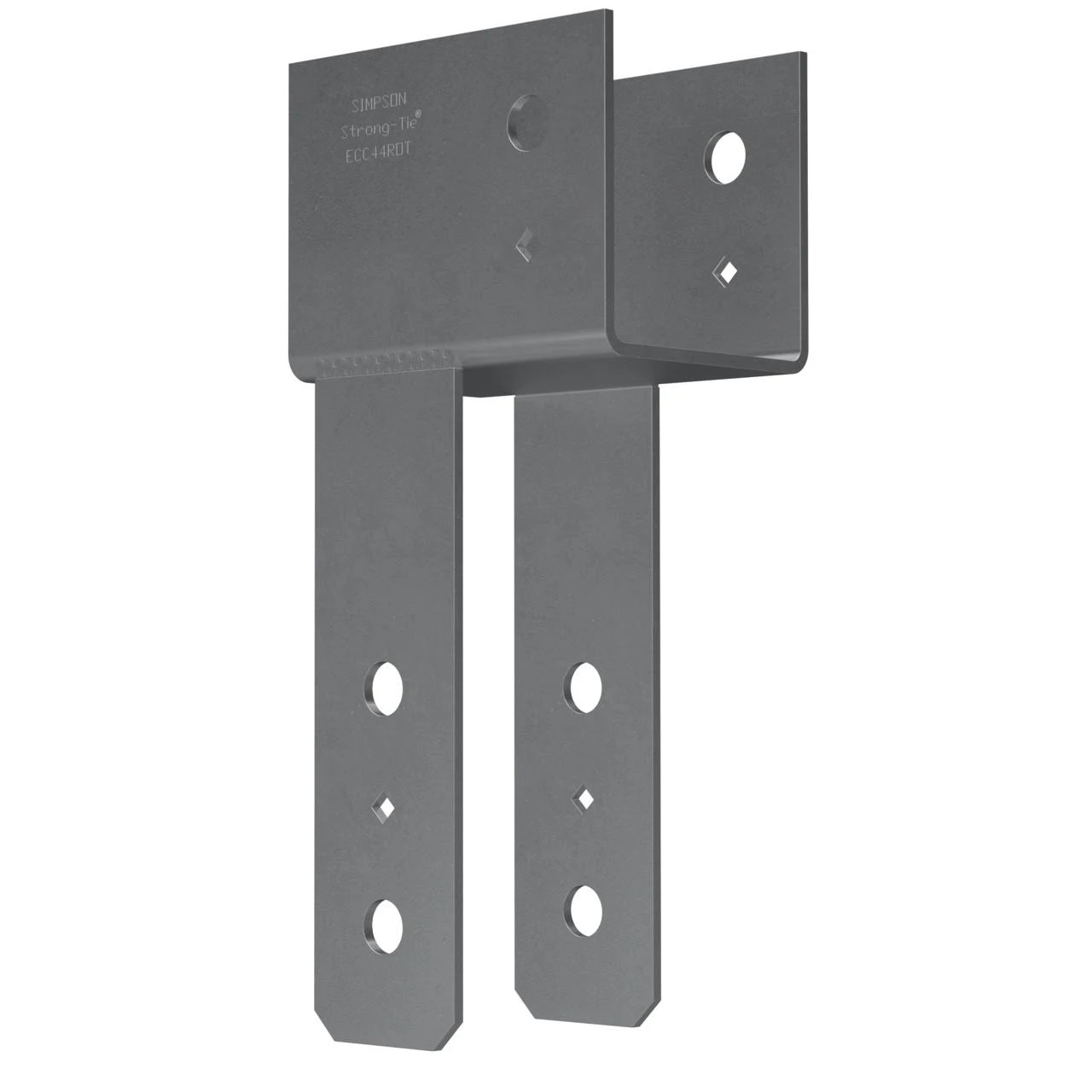 Simpson Strong-Tie ECC Series 5-1/2 x 3-5/8 x 4x22 7 GA Gray Painted ...