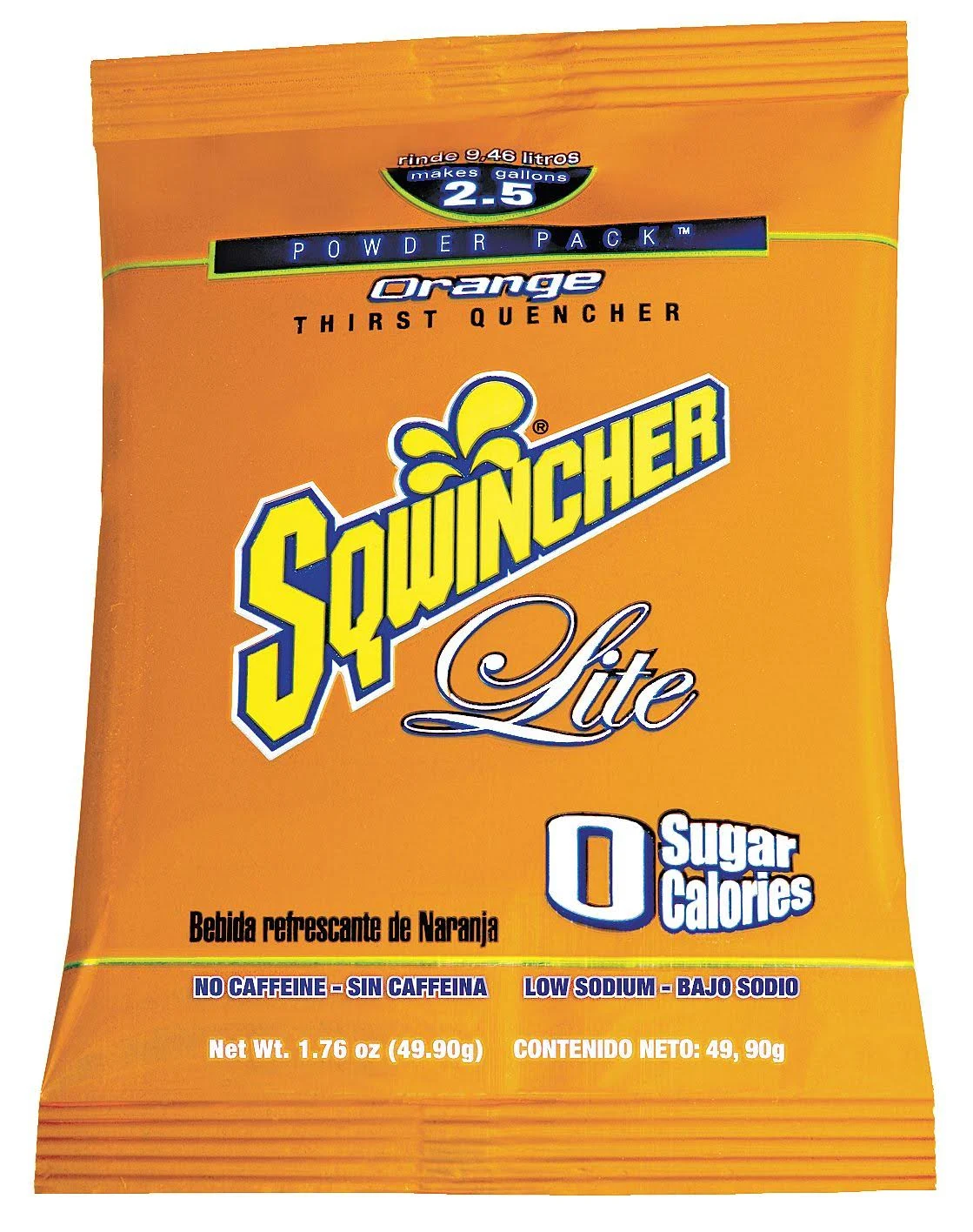 Sqwincher Zero Electrolyte Replenishment Drink Mix, Orange - 32 pack, 1 ...