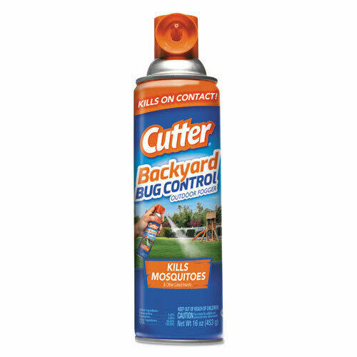 Cutter Backyard Bug Control Outdoor Fogger Spray, 16 oz Aerosol, 12/CT ...