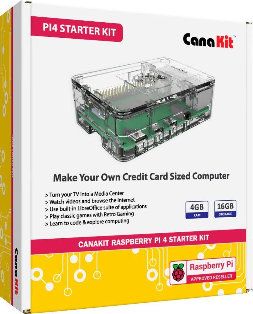 CanaKit - Raspberry Pi 4 Starter Kit - Ritoyou