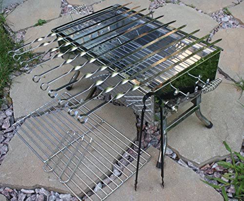 Electric Rotating Barbecue BBQ Rotisserie Charcoal Grill steak Chiken ...