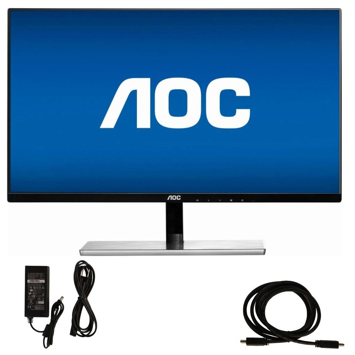 AOC - i2779vh 27x22 IPS LED FHD Monitor - Black/Silver - Ritoyou