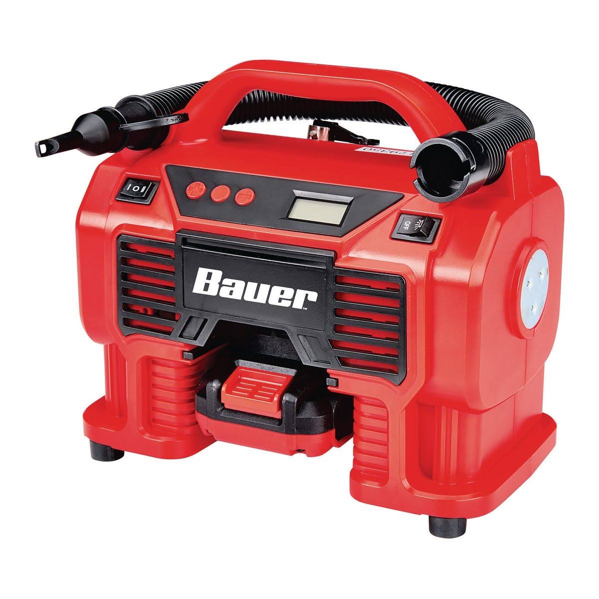 Bauer 20V/12V Dual Power 160 PSI Cordless Inflator/Deflator - Tool Only ...