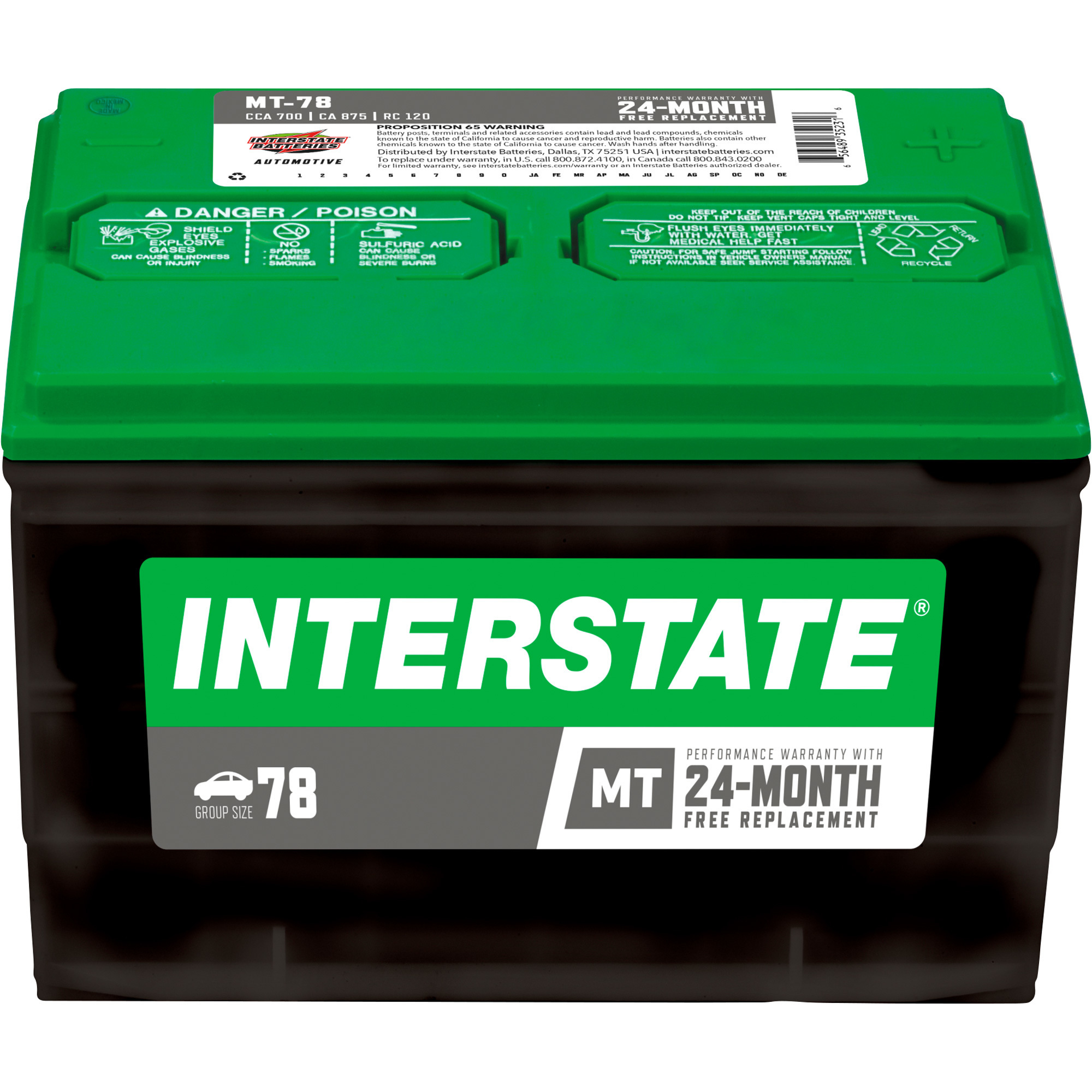 Automotive Batteries Interstate Batteries Automotive Battery, Group ...