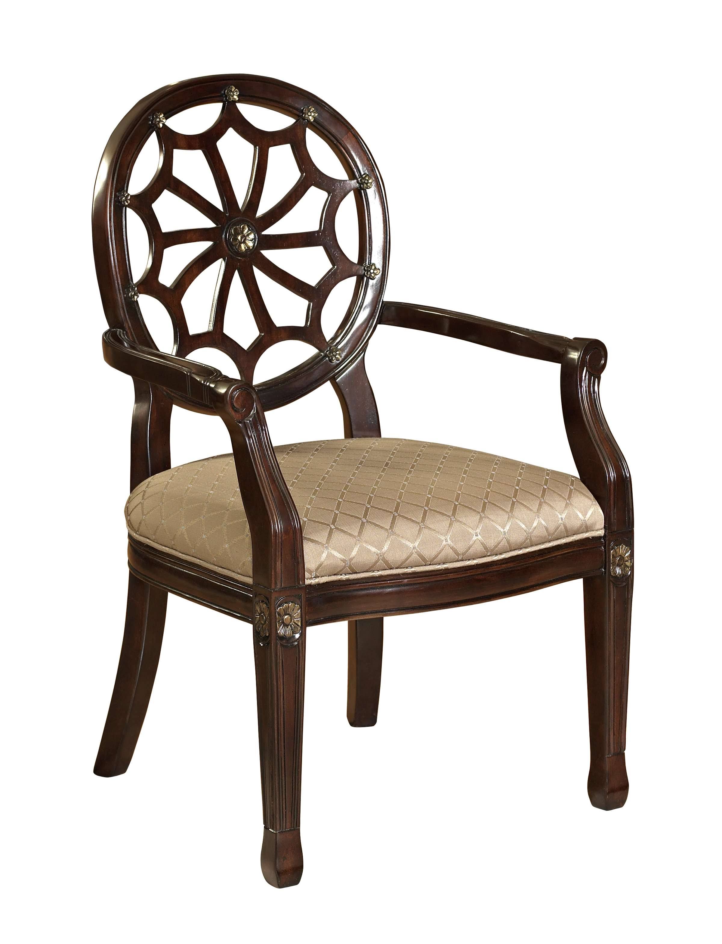 Powell Spider Web Back Accent Chair - Ritoyou