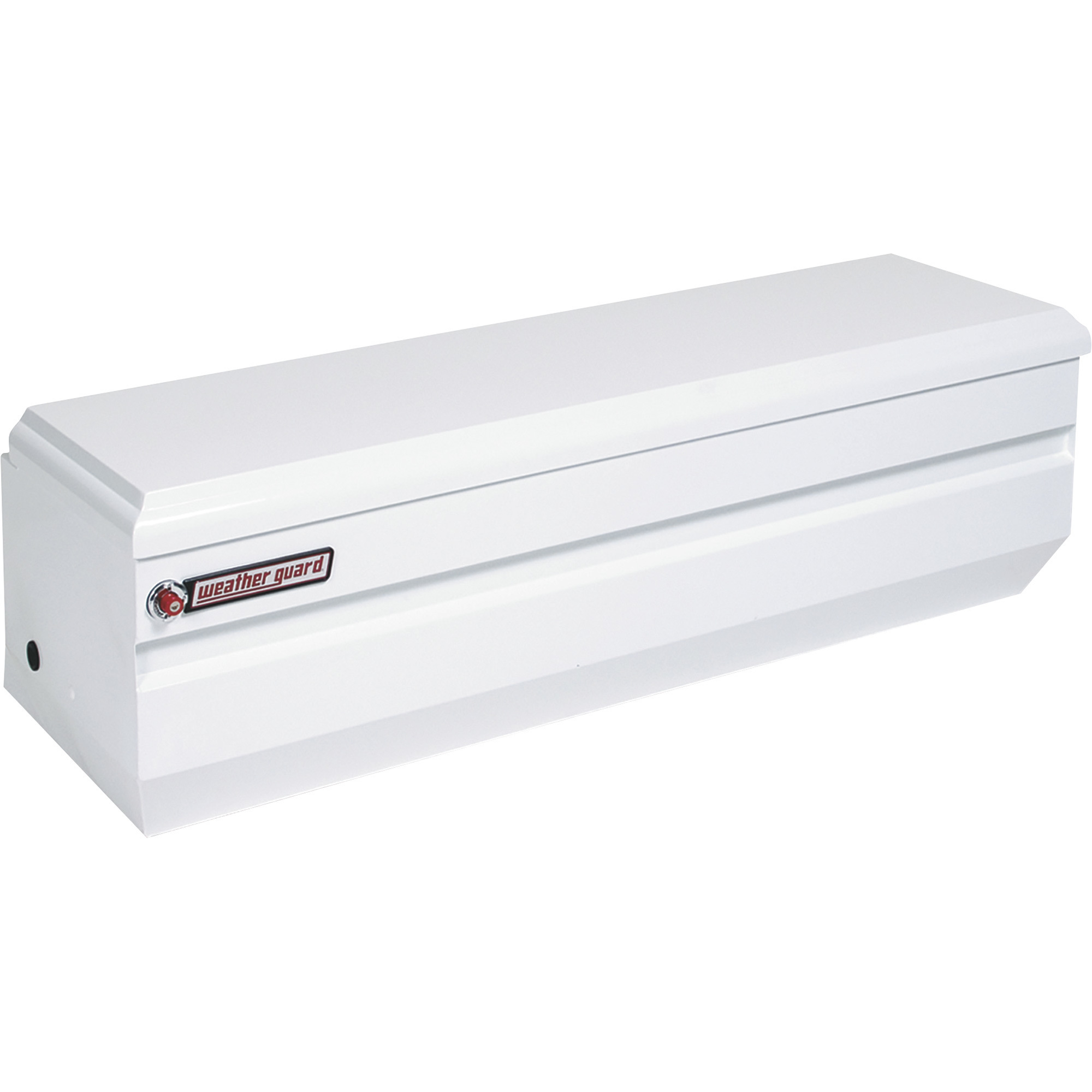 Weather Guard Truck Chest Tool Box, Steel, Brite White, Rotary Latch ...